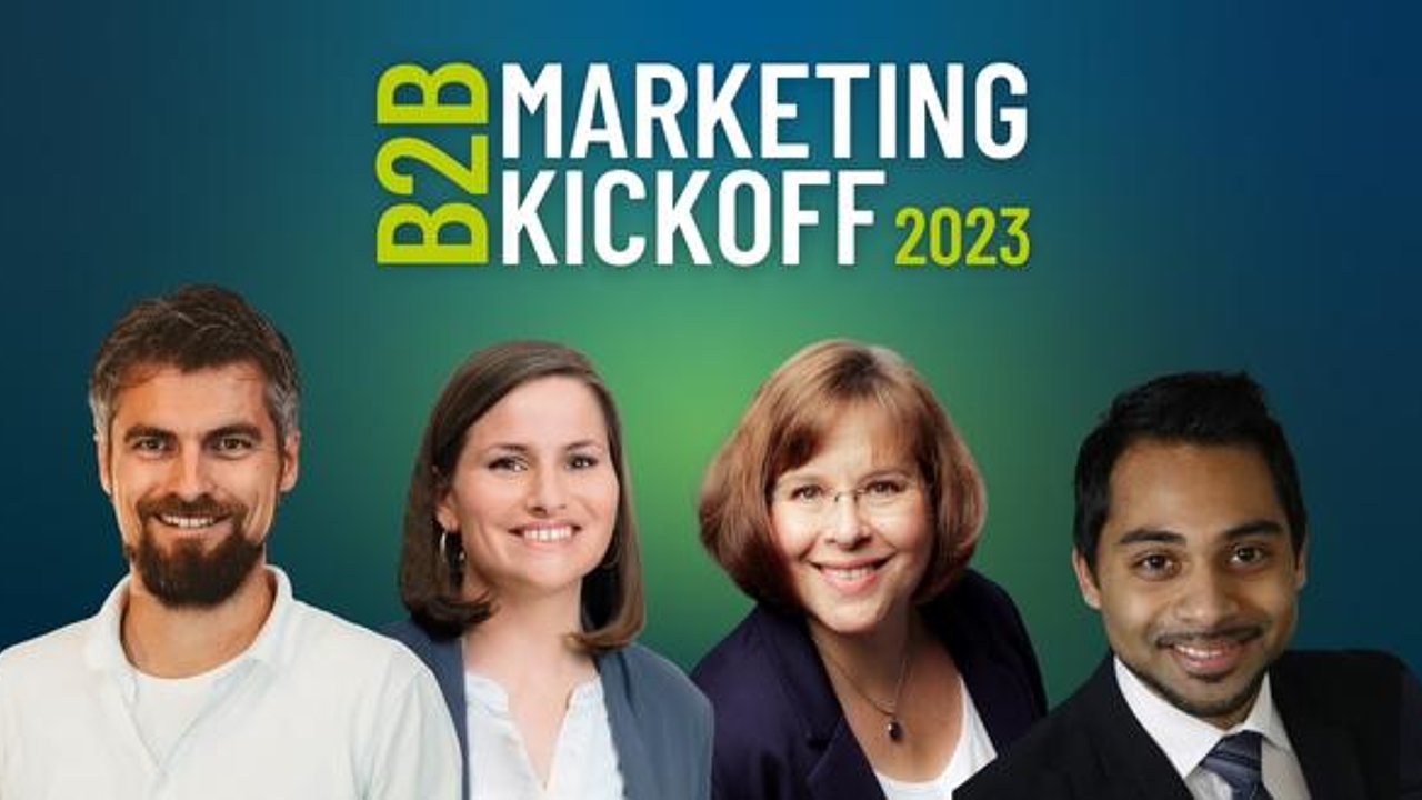 Trends Marketing und Vertrieb: B2B Marketing Kickoff 2023 - Aufzeichnung Webinar | B2B Marketing ...